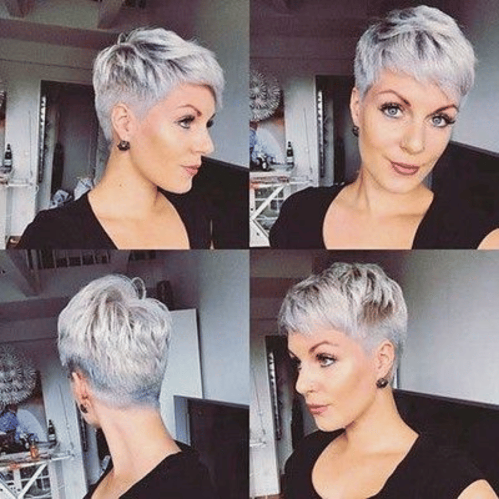 20 Gray Hairstyles You Have To Try Now for women | Short Hair Models
