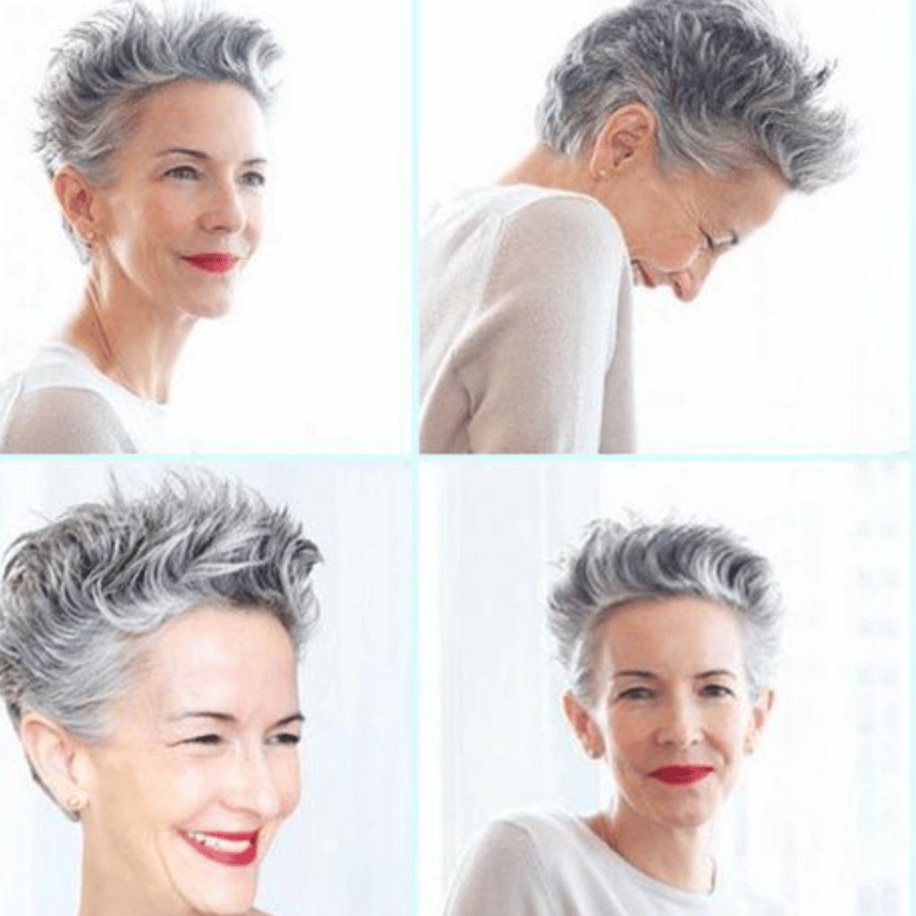 20 Gray Hairstyles You Have To Try Now for women | Short Hair Models