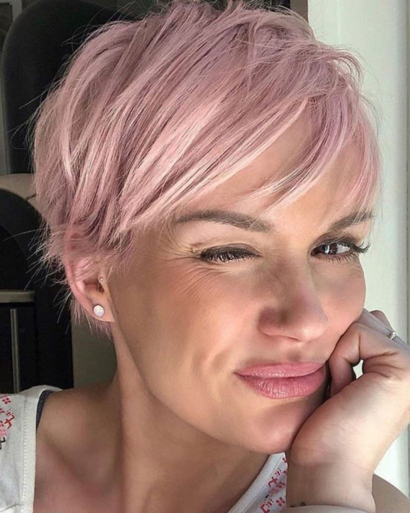 Pink Pixie Haircuts for Women in 2023 | Short Hair Models